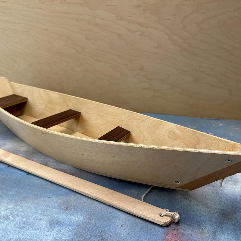 Wooden Toy Boat - Etsy