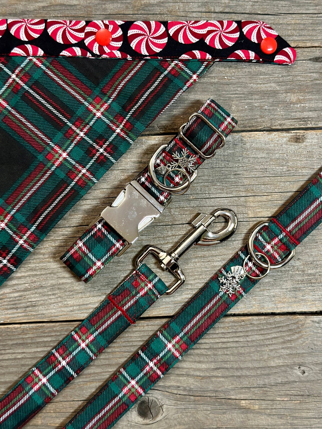 Christmas at the Cabin -dog Leash - Etsy