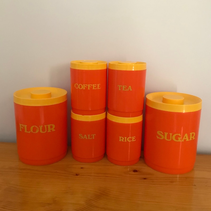 Retro Kitchen Canisters Australia