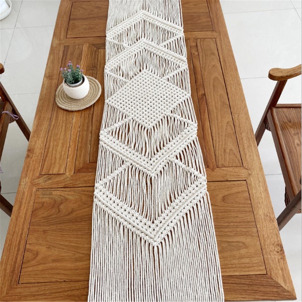 Macrame Table - Etsy