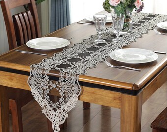 Table Runner Black - Etsy