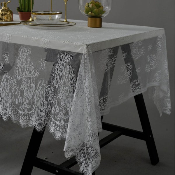 Lace Table Cloth - Etsy