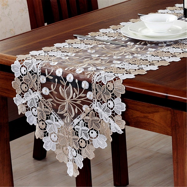 Table Runner Lace - Etsy