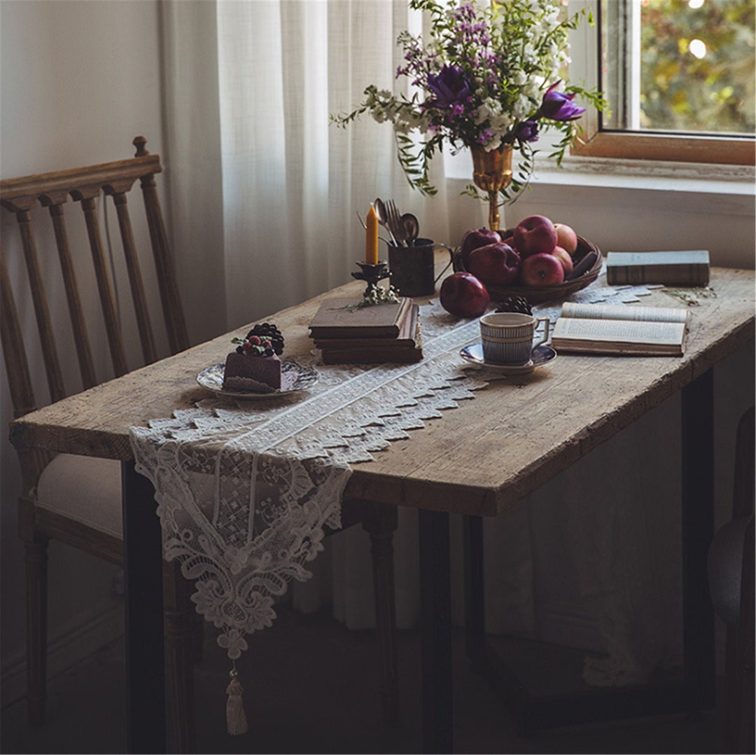 Vintage Table Runnerlace Table Runner for Wedding - Etsy