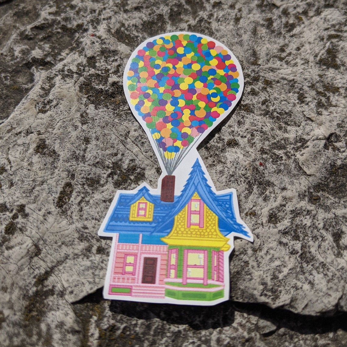 Up House Balloons Sticker/ Carl and Ellie House Sticker - Etsy