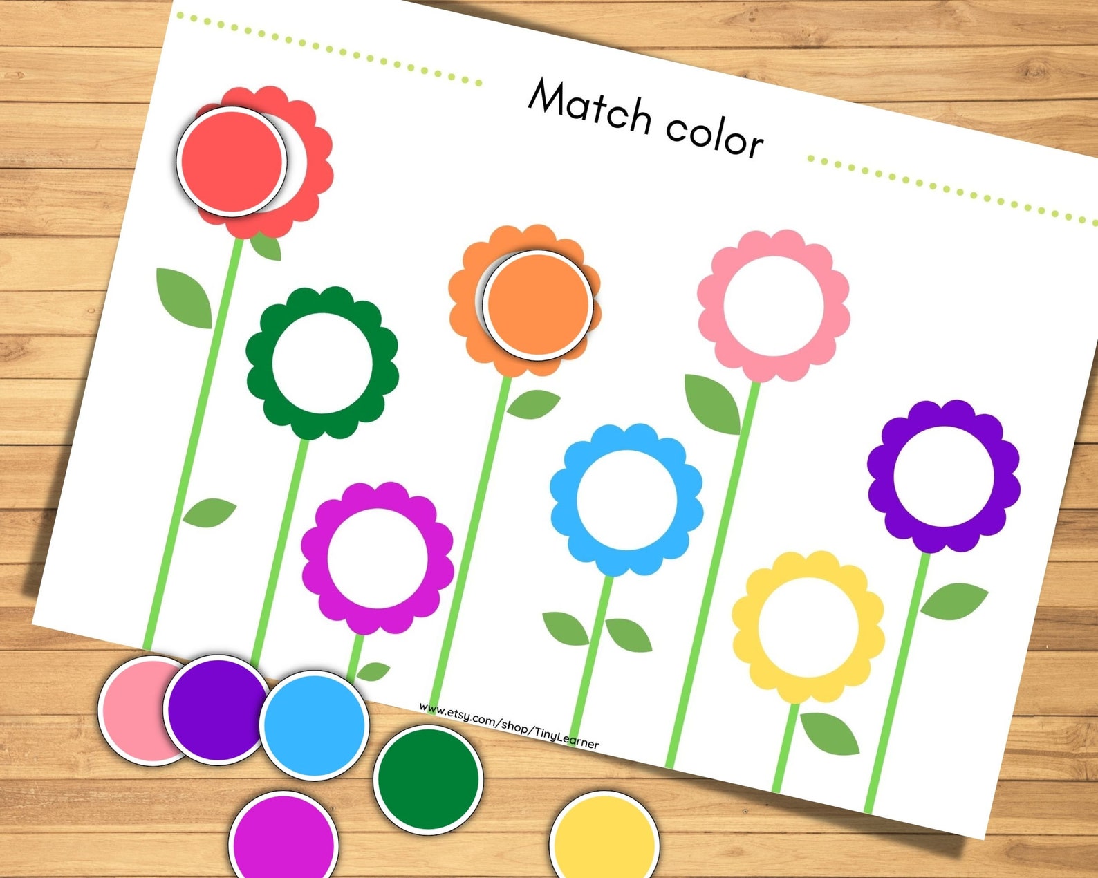 Printable Sort by Color and Color Matching Activity Pages for Kids ...