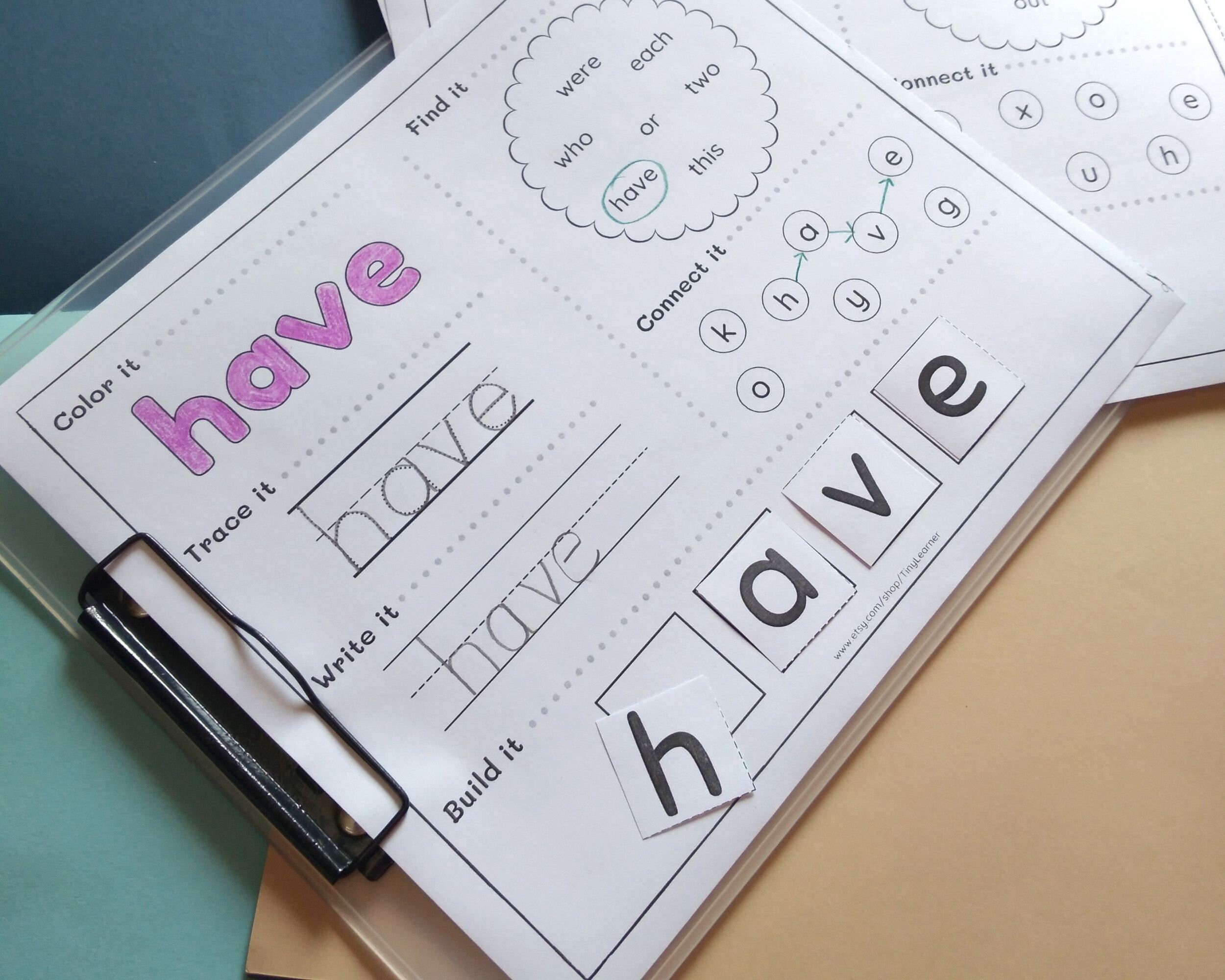 Frys First 100 Sight Word Worksheets Printable Sight Word Activity