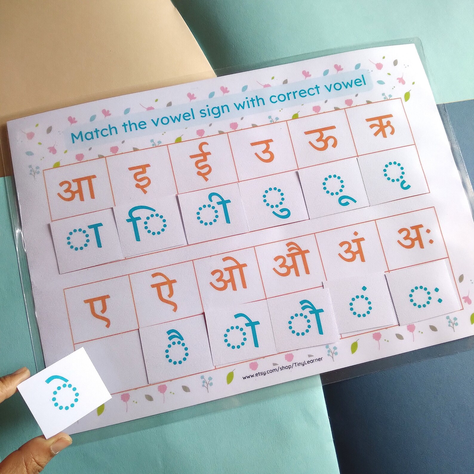 Printable Hindi Matra Practice Worksheet, Hindi Swar Vowel Sign, Hindi ...