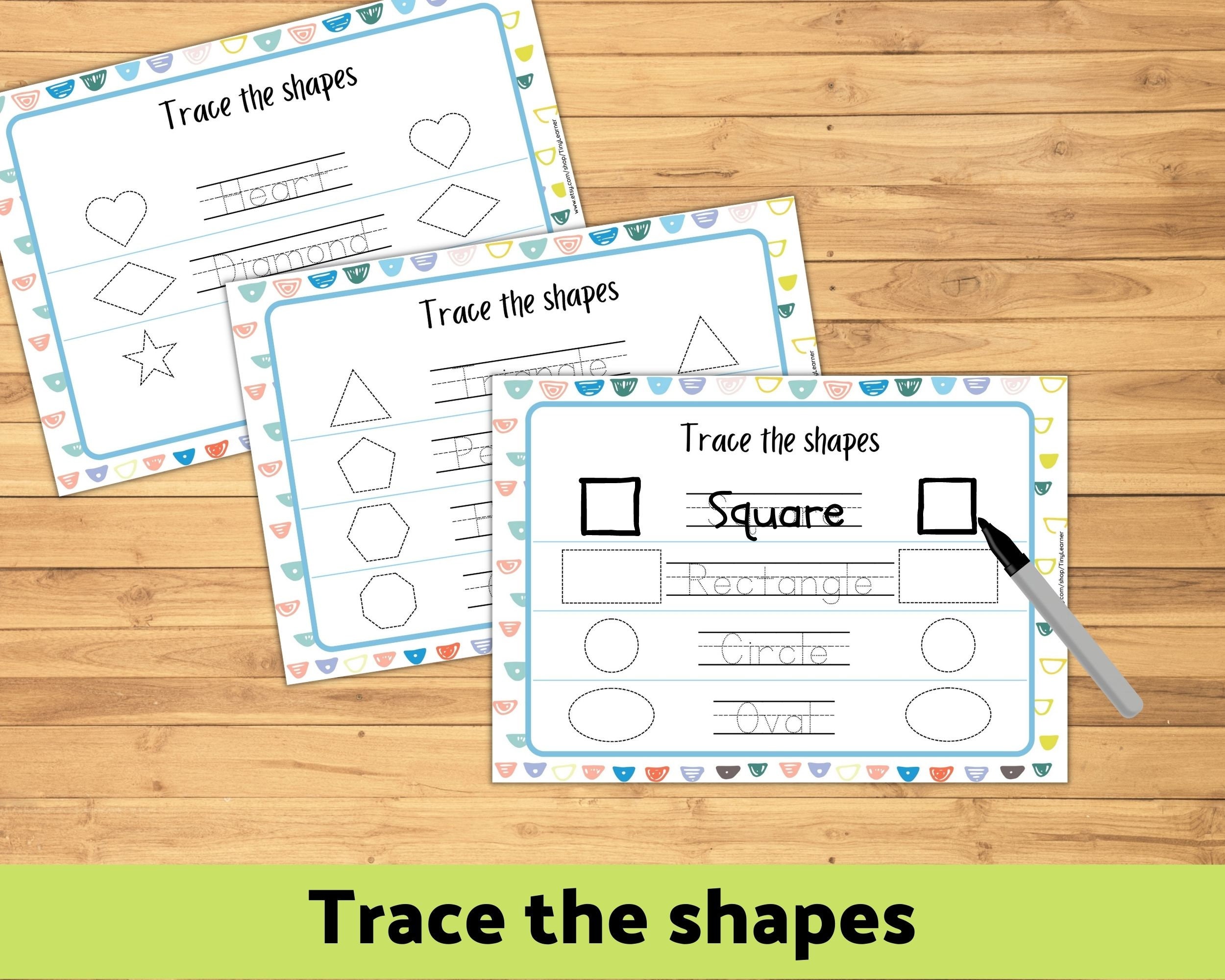 Custom Name Tracing Practice Sheet Tracing Worksheet Bundle - Etsy UK