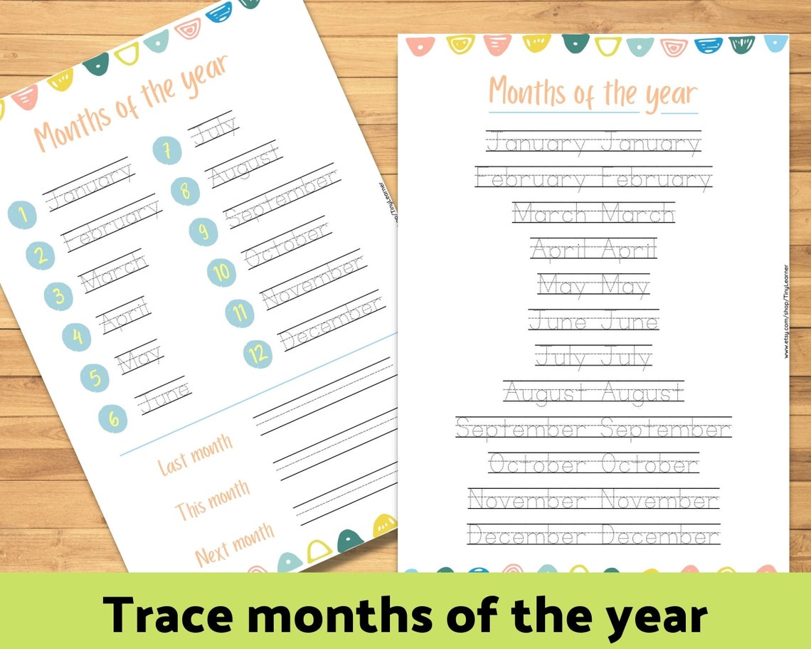 Custom Name Tracing Practice Sheet Bundle Pack Printable - Etsy UK