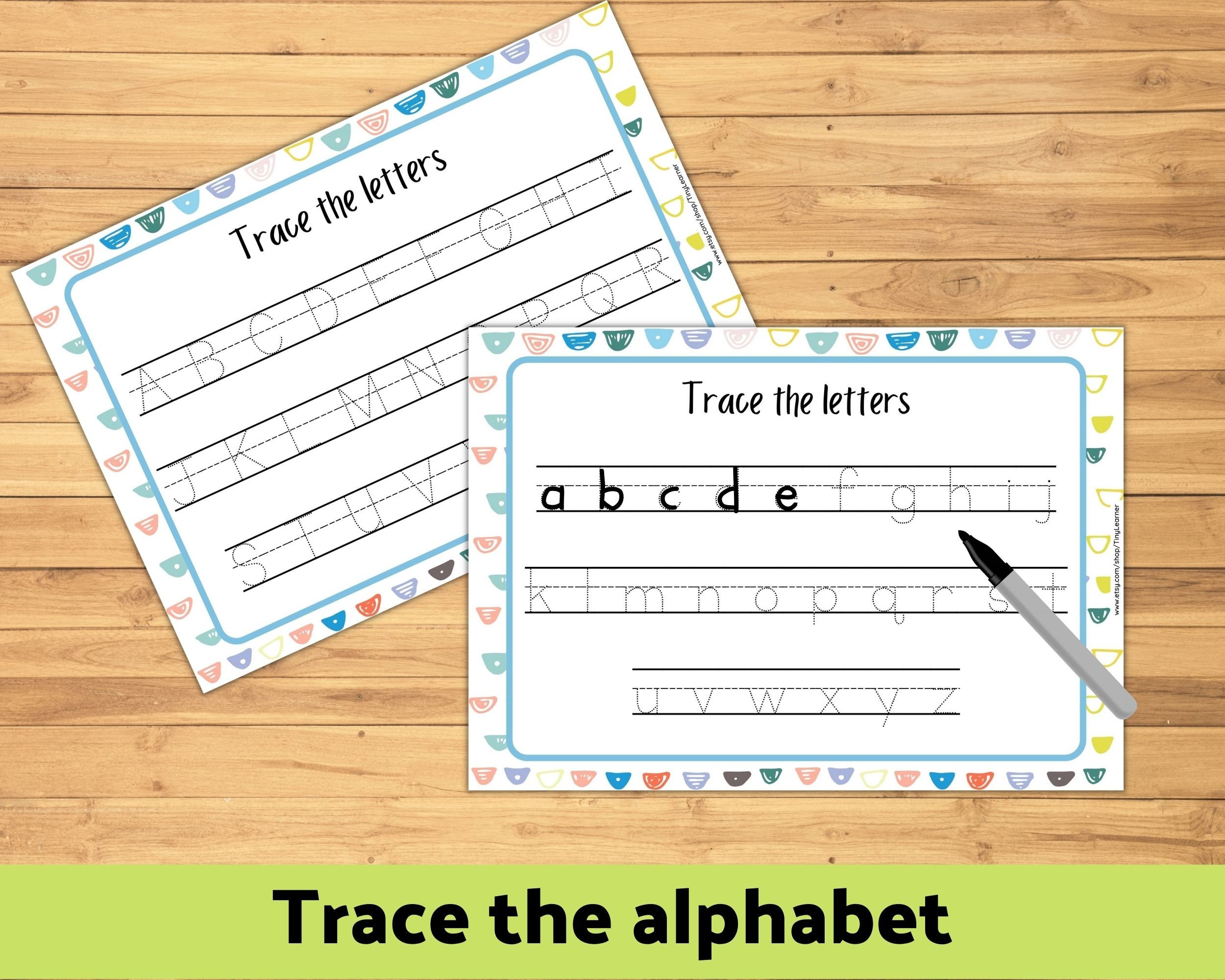 Custom Name Tracing Practice Sheet Tracing Worksheet Bundle - Etsy UK