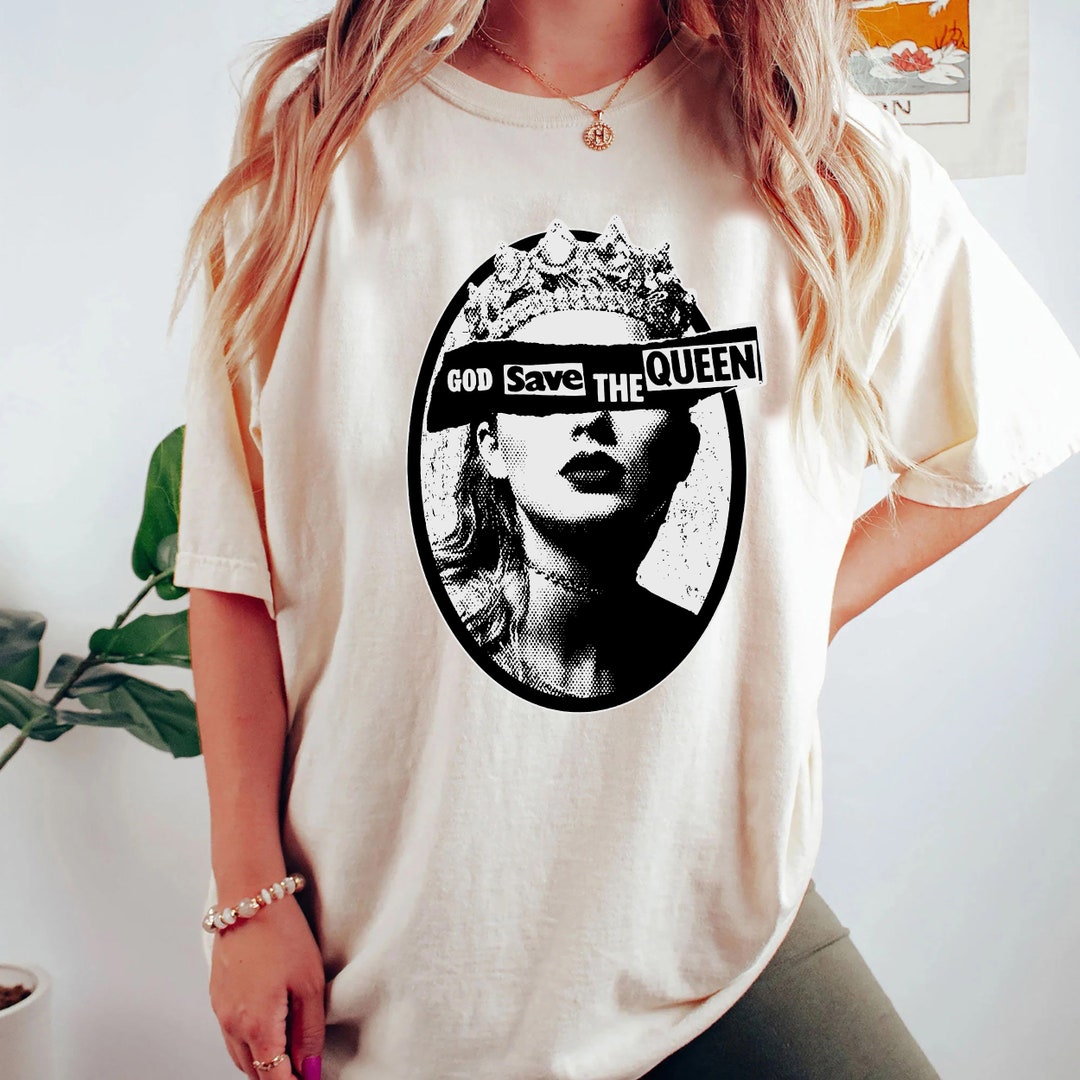 God Save the Queen PNG Digital File, GSTQ Platinum Jubilee Souvenir ...