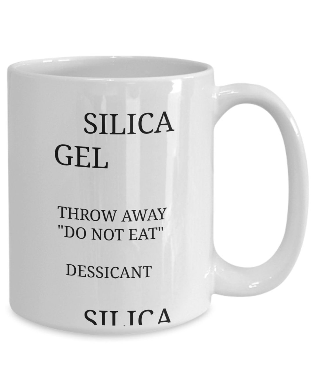 Silica Gel Mug Coffee Cup Do Not Eat Dessicant - Etsy