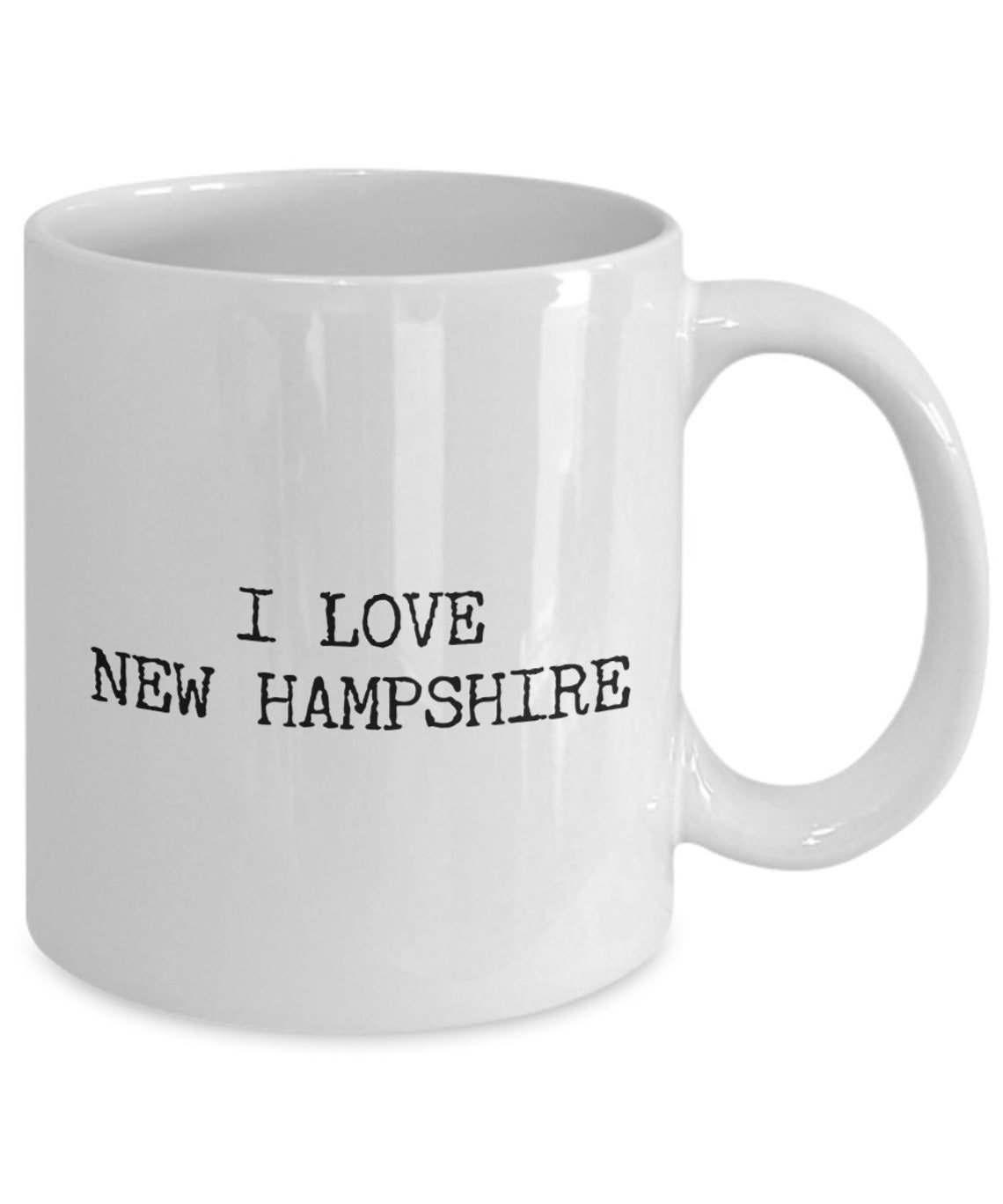 I Love New Hampshire Mug Coffee Cup - Etsy