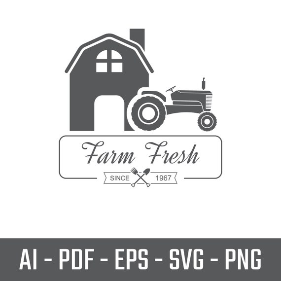 Set of Retro Farm Fresh Logos Farm Fresh Logosvg Farm Fresh - Etsy