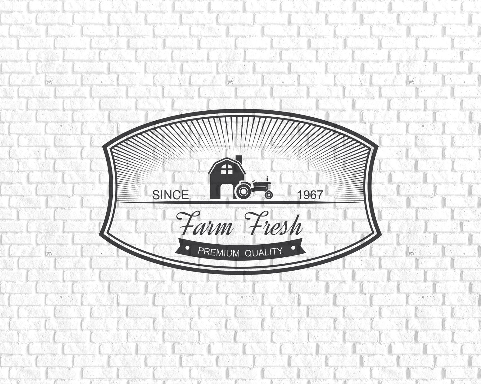 Set of Retro Farm Fresh Logos, Farm Fresh Logosvg, Farm Fresh PNG, Farm ...