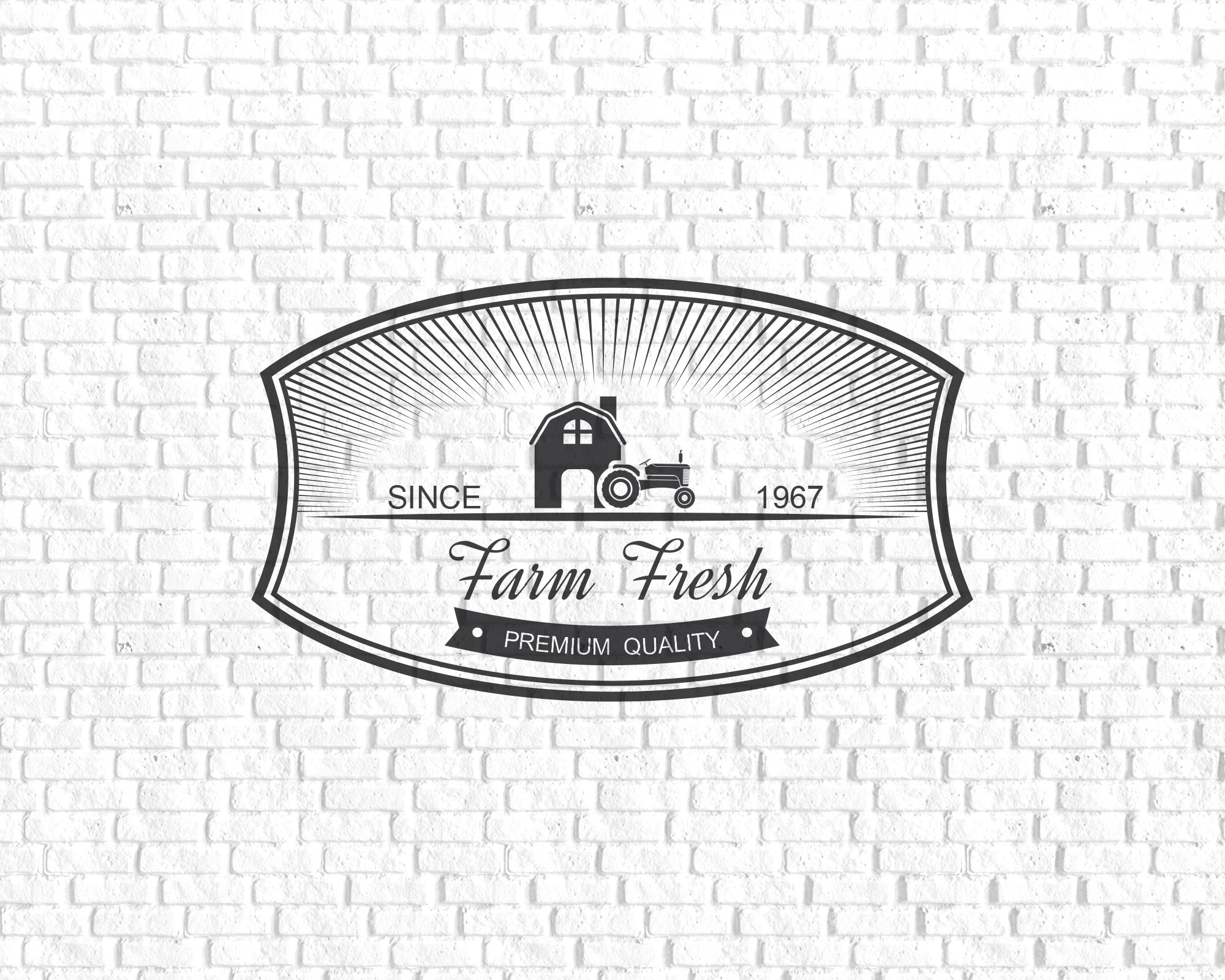 Set of Retro Farm Fresh Logos, Farm Fresh Logosvg, Farm Fresh PNG, Farm ...