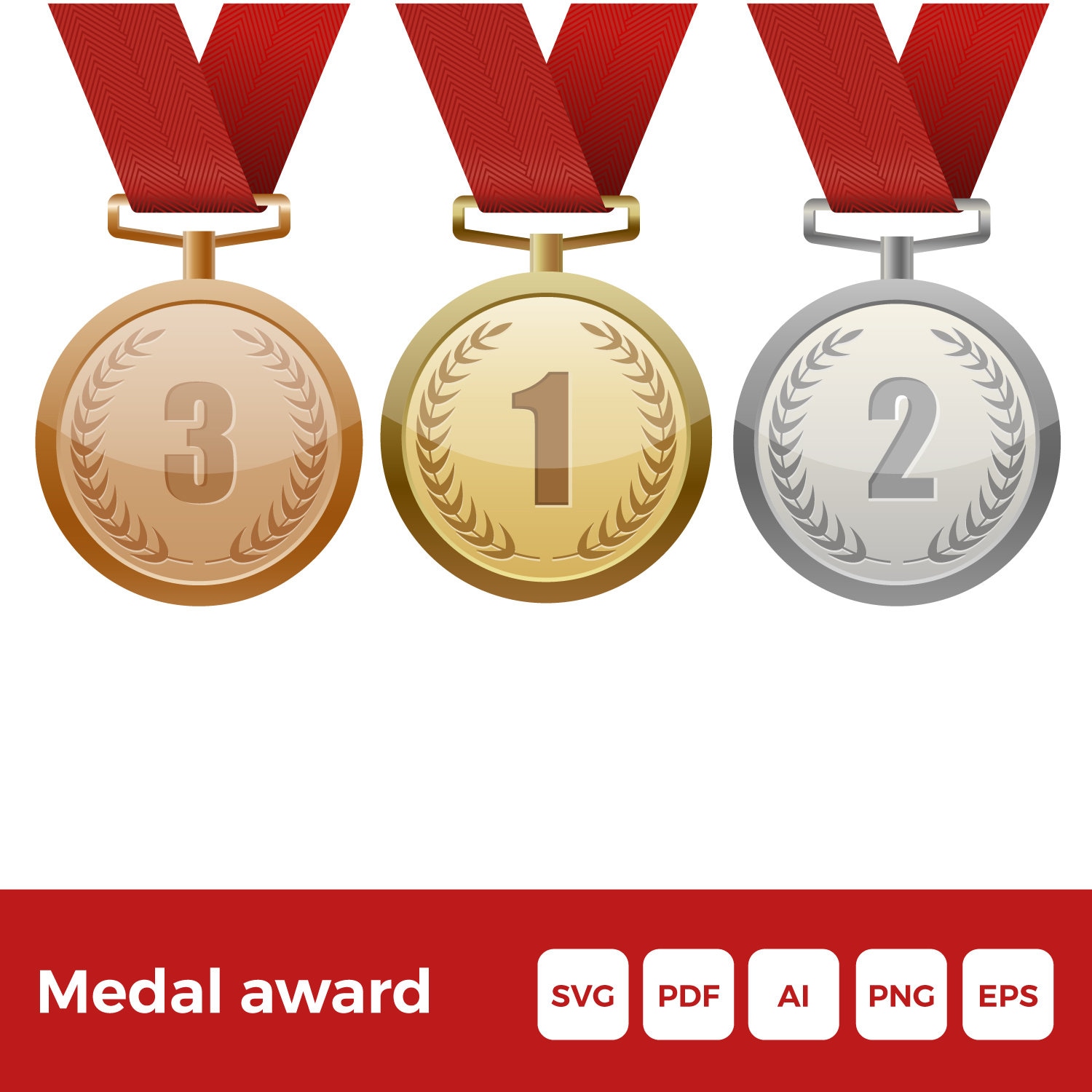 Medal Award SVG, Award Png, Medal Eps, Medal Pdf - Etsy Canada