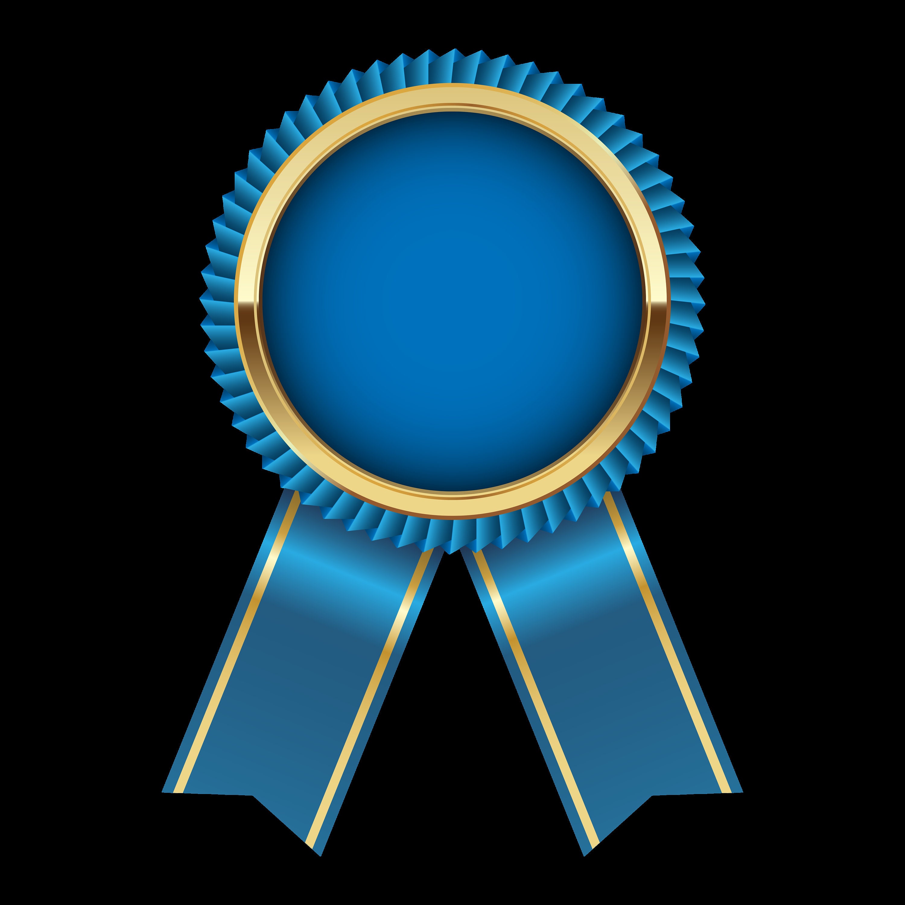 Award Ribbon Red and Blue SVG, Medal Red and Blue EPS, Award Ribbon PNG ...