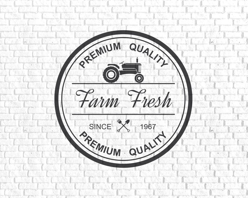 Set of Retro Farm Fresh Logos, Farm Fresh Logosvg, Farm Fresh PNG, Farm ...