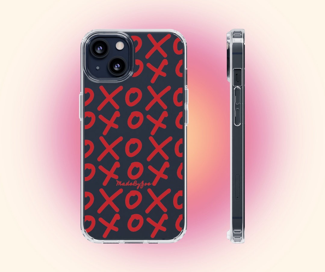 Clear Valentine's Day Phone Case, Transparent Phone Case for iPhone 14 ...