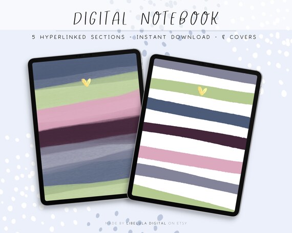 Goodnotes Notebook for Ipad Landscape Goodnotes School - Etsy