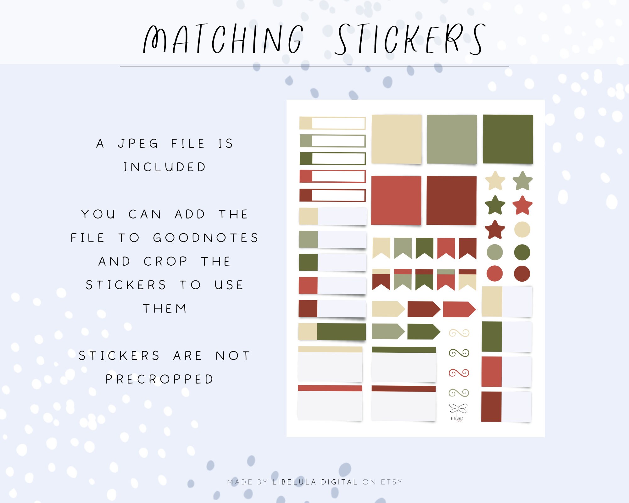 Christmas Goodnotes Notebook for iPad Portrait Goodnotes - Etsy