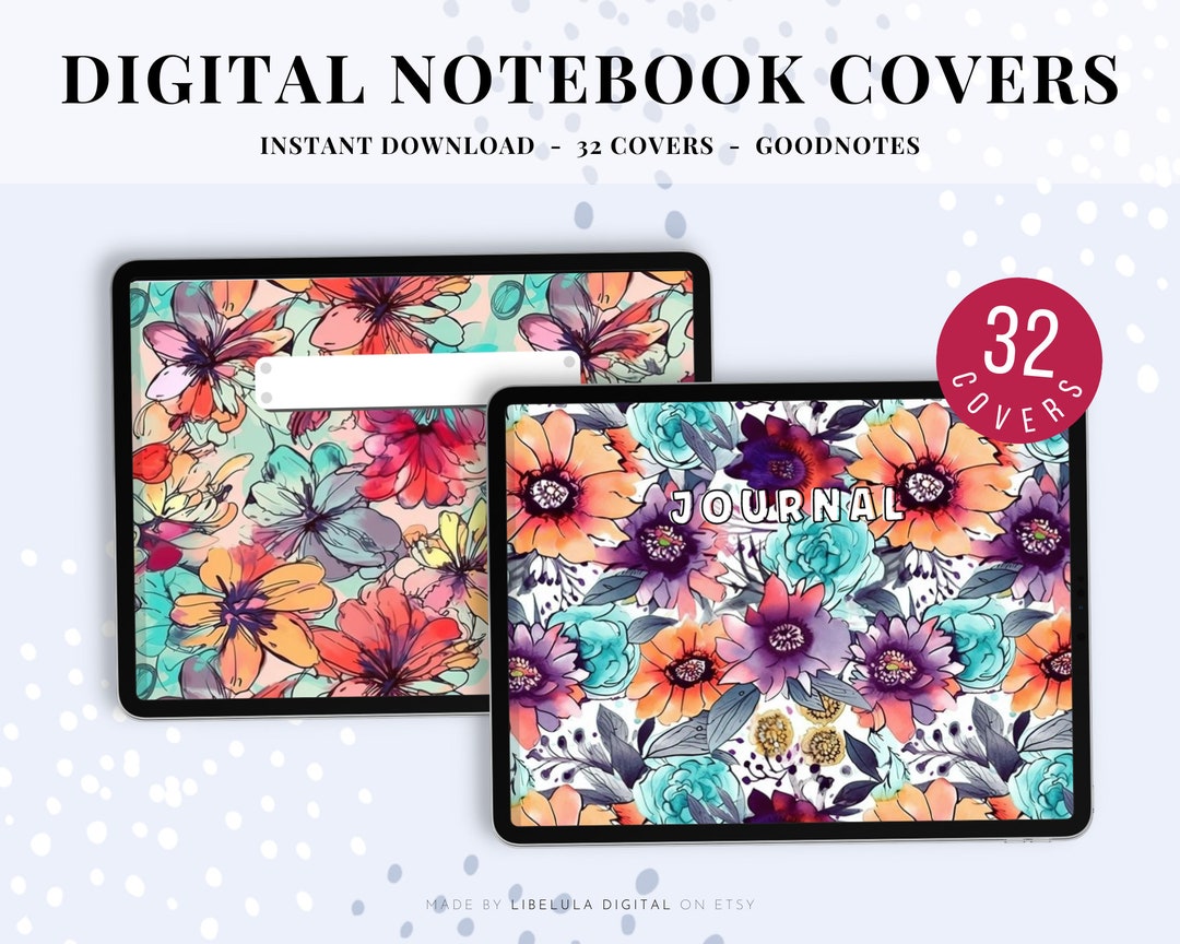 Goodnotes Notebook Cover Horizontal Digital Planner for iPad ...