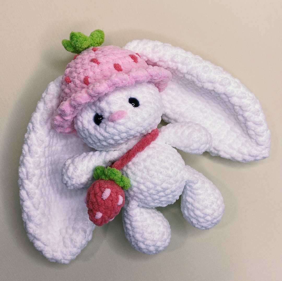 No-sew Easter Bunny Crochet Pattern, Long Ears Bunny, Floppy Ears Bunny ...