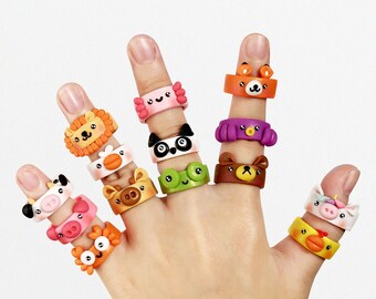 Cute Clay Animals - Etsy