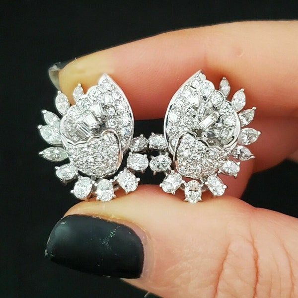 Omega Back Earrings - Etsy