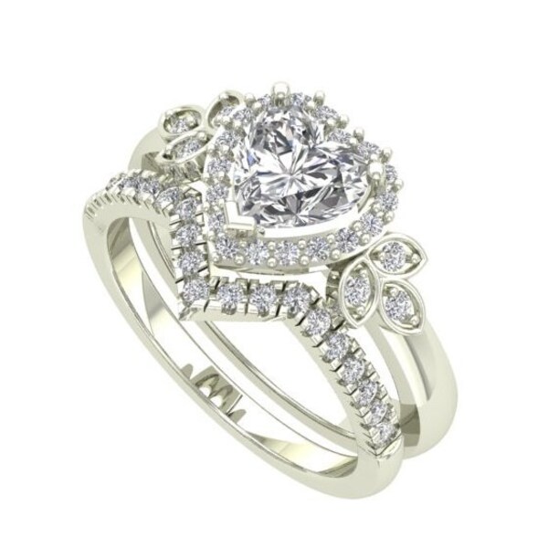 Heart Cut Ring - Etsy