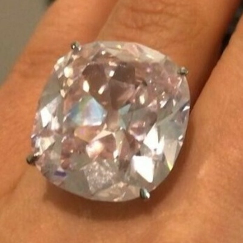 Large Diamond Ring - Etsy