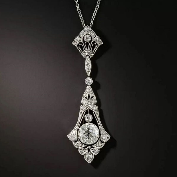 Art Deco Necklace - Etsy