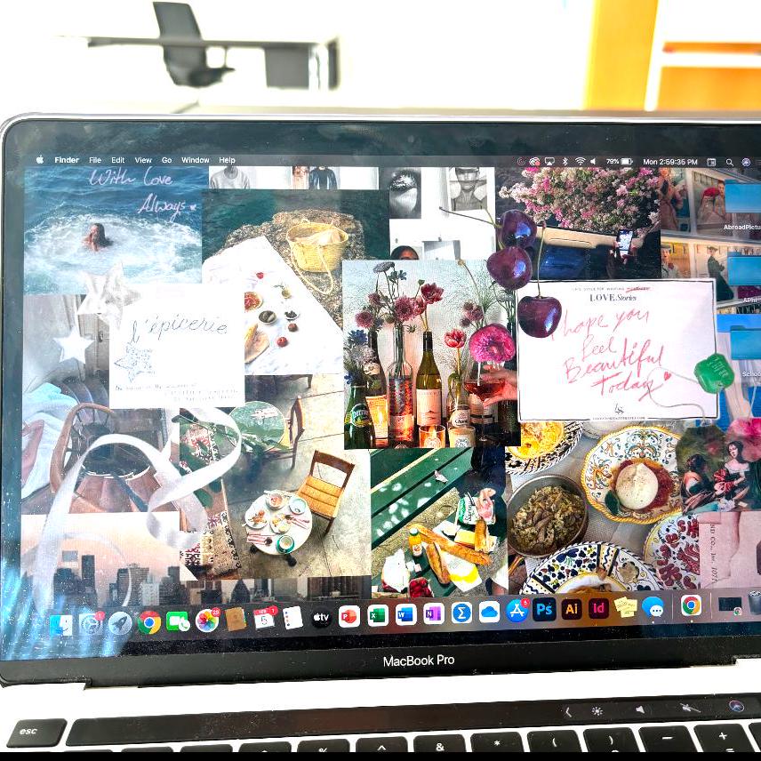 Custom Laptop Collage Background - Etsy