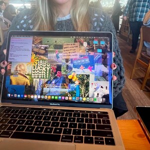 Custom Laptop Collage Background - Etsy