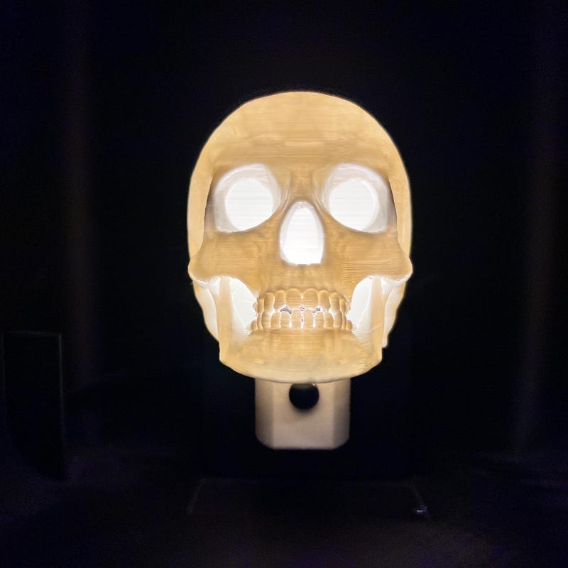 Skull Light - Etsy