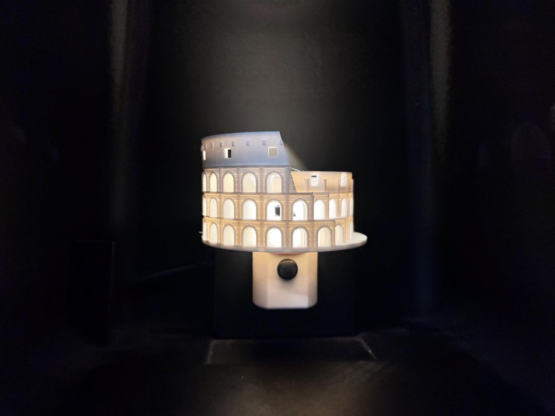 Roman Colloseum Night Light - Etsy