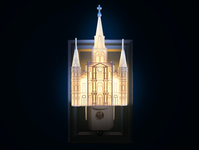 St. Louis Cathedral Night Light, New Orleans (plug-in, LED) - Etsy