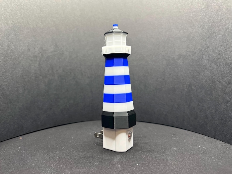 3D Lighthouse Night Light (plug-in, LED) - Etsy