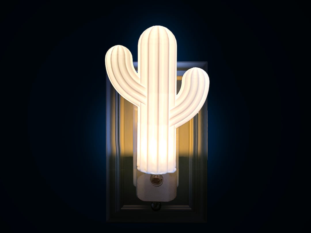 Saguaro Cactus Night Light (plug-in, LED) - Etsy