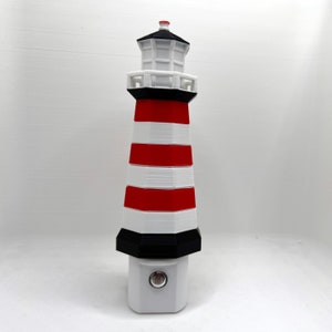 3D Lighthouse Night Light plug-in, LED - Etsy