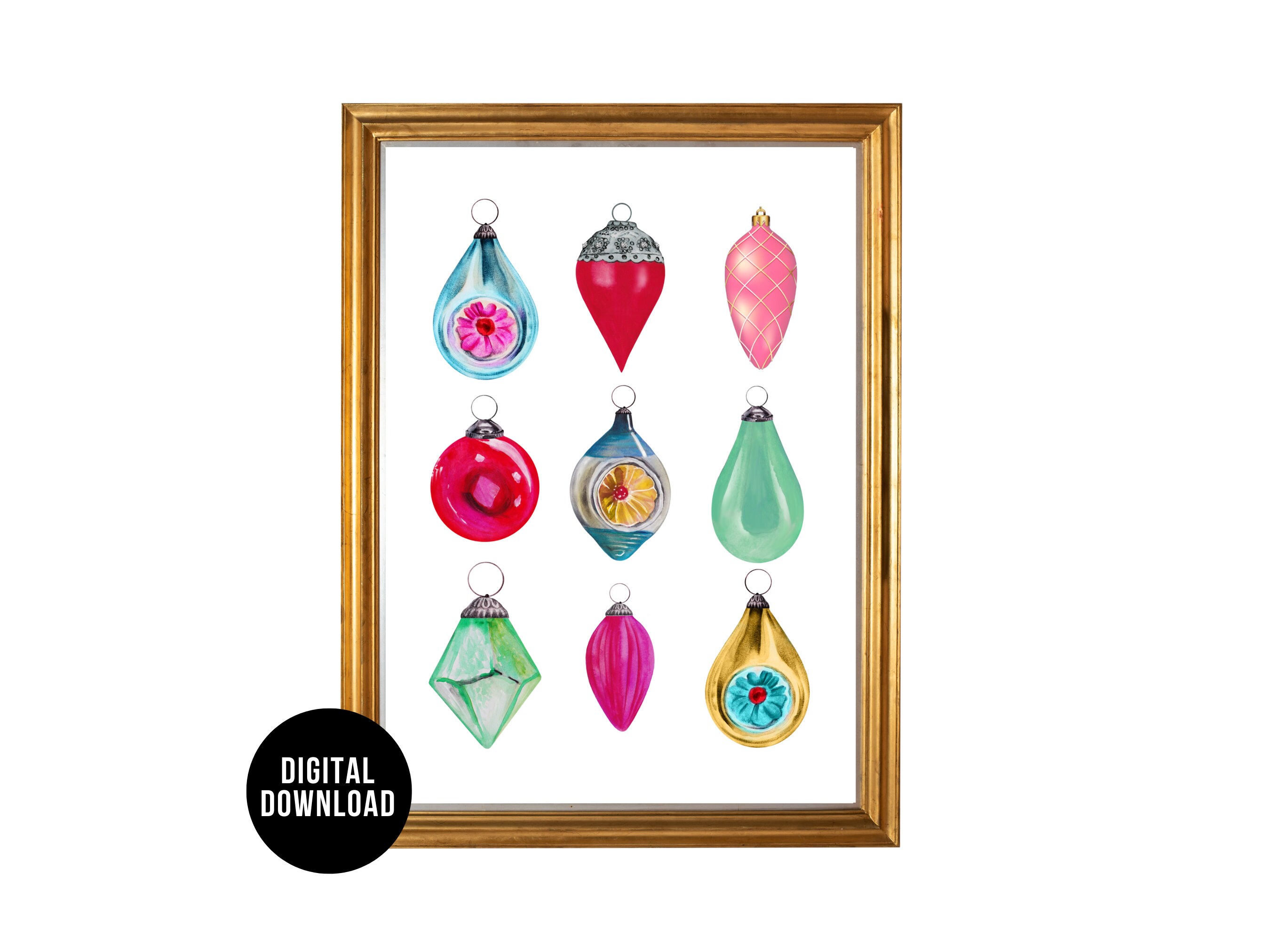 Christmas Wall Art Mega Bundle Set of 20, Modern Christmas Gallery Wall ...