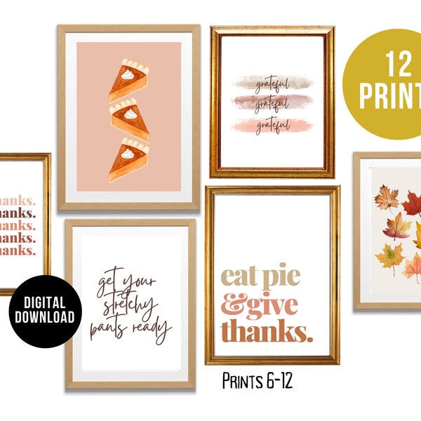 Thanksgiving Wall - Etsy
