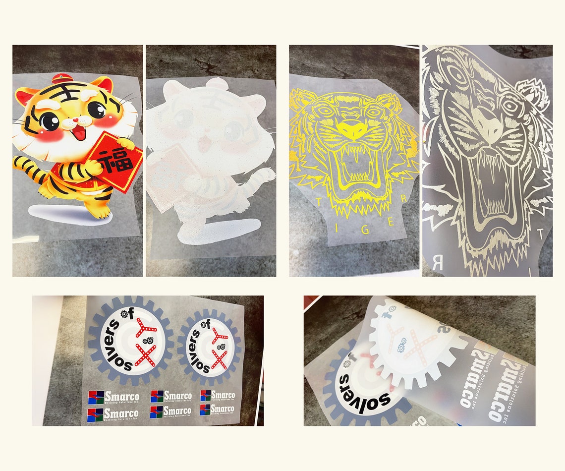 Custom DTF Transfer Large Sheet High Quality Full Color Heat - Etsy