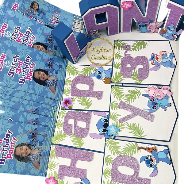 Lilo and Stitch Table Decorations - Etsy