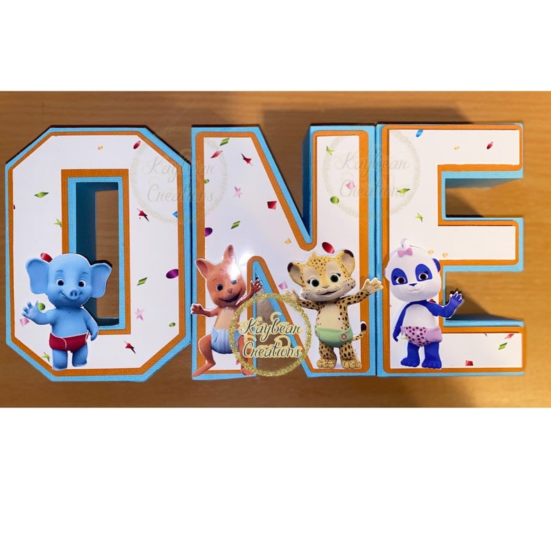 3d Letters / One 3d Letters / Party Birthday Letters/ Two 3d Letters - Etsy