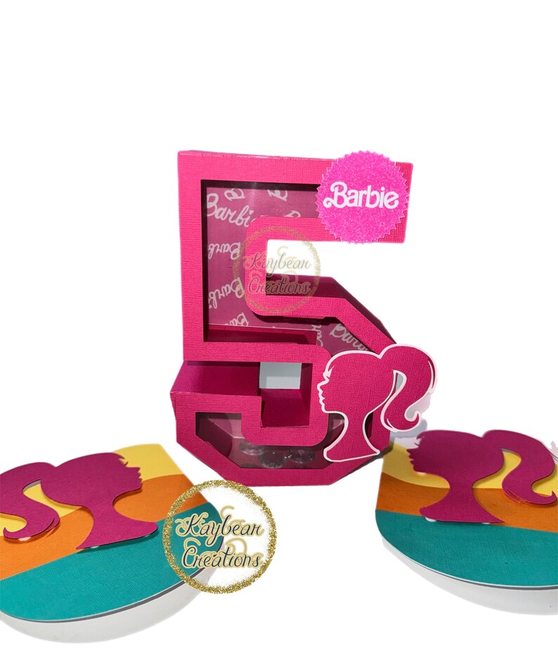 3d Letter/ 3d Number/ Barbie Number/ Barbie Letter - Etsy