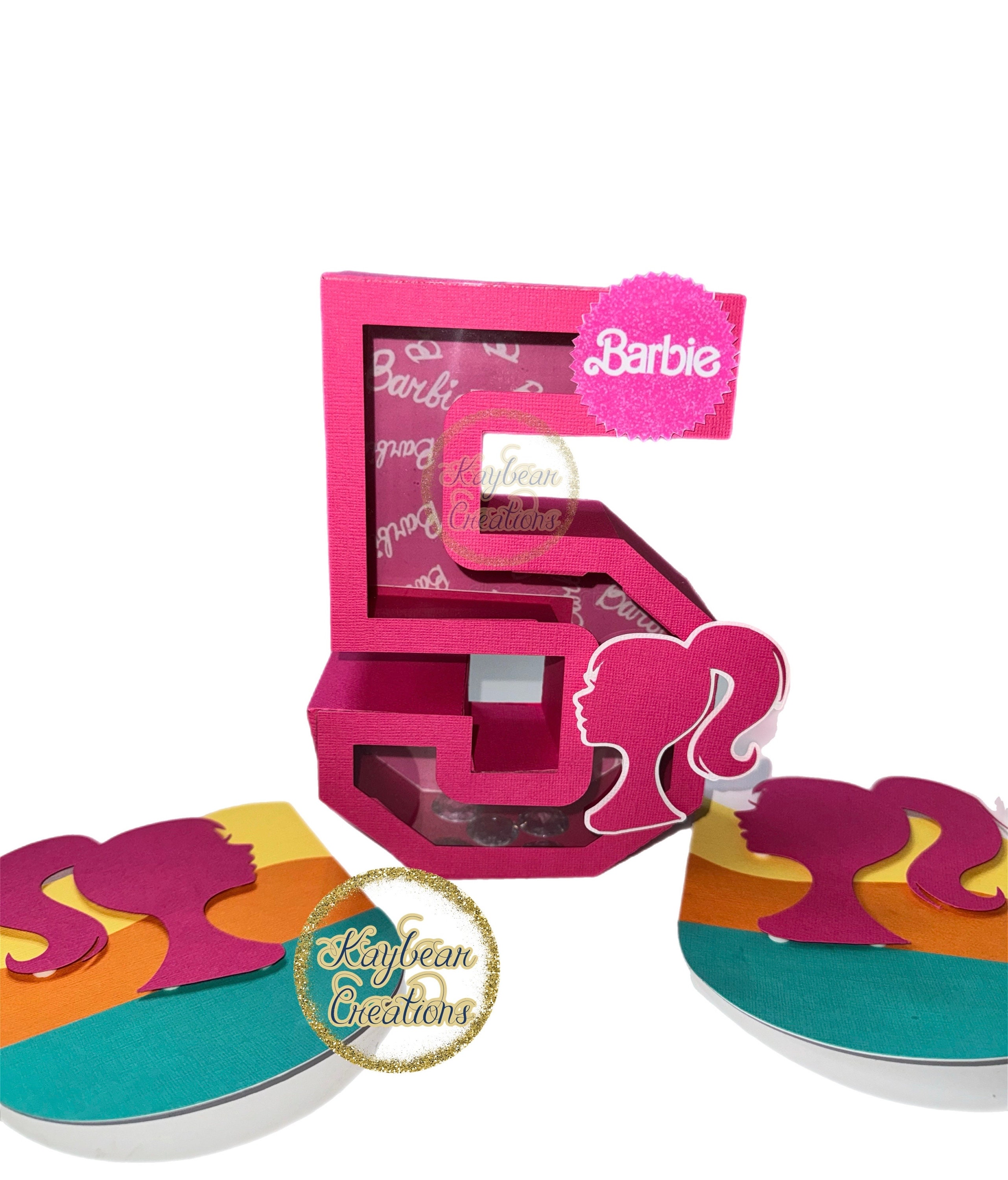 3d Letter/ 3d Number/ Barbie Number/ Barbie Letter - Etsy