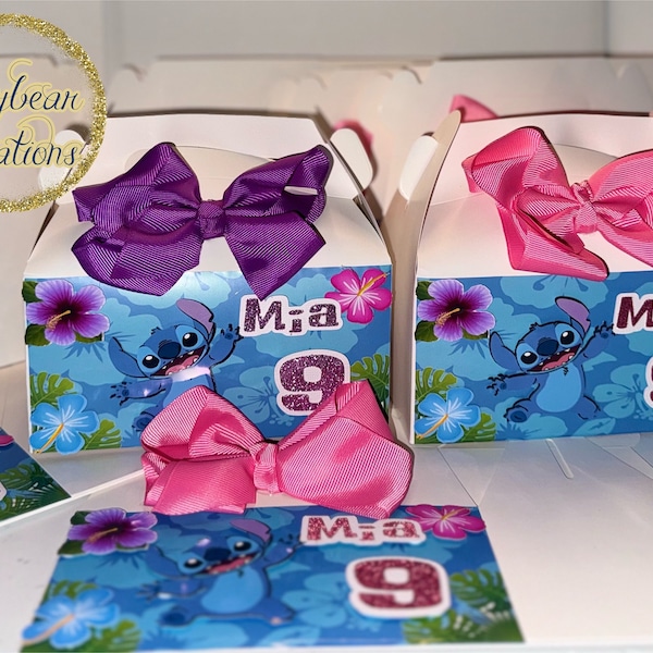 Lilo Stitch Party Boxes - Etsy